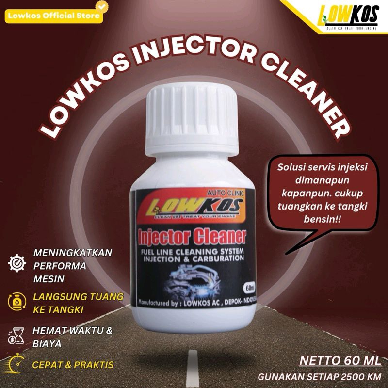 Jual Pembersih injector Lowkos Injector Cleaner Langsung Tuang Tangki ...