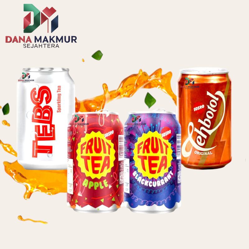 Jual SOSRO KALENG (TEH BOTOL SOSRO, FRUIT TEA, TEBS) | Shopee Indonesia