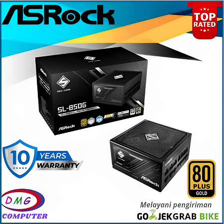 Jual ASRock Steel Legend SL-850G FULL MODULAR PCIe 5.1 PSU 850W 80+ GOLD SL850G | Shopee Indonesia