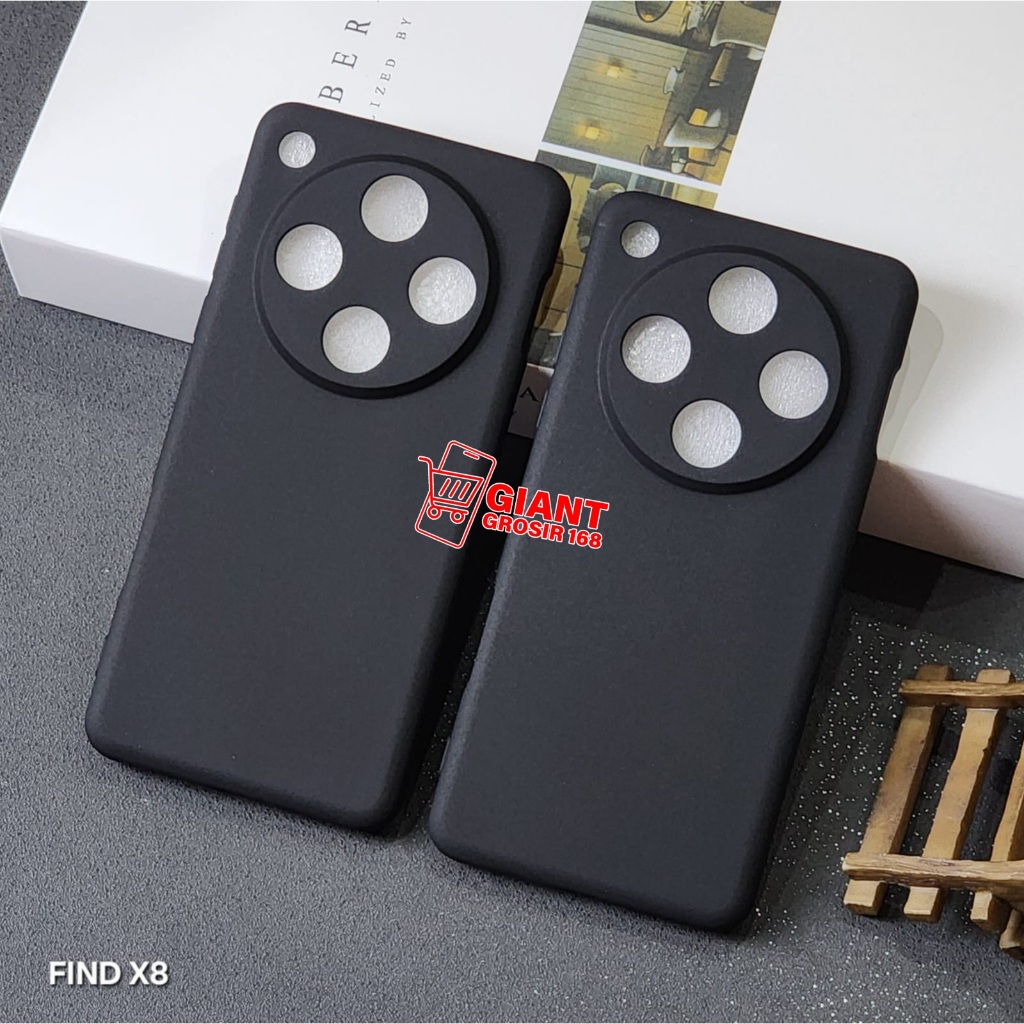 Jual OPPO FIND X8 CASE MACARON BLACK SILICON BLACK OPPO FIND X8 ...