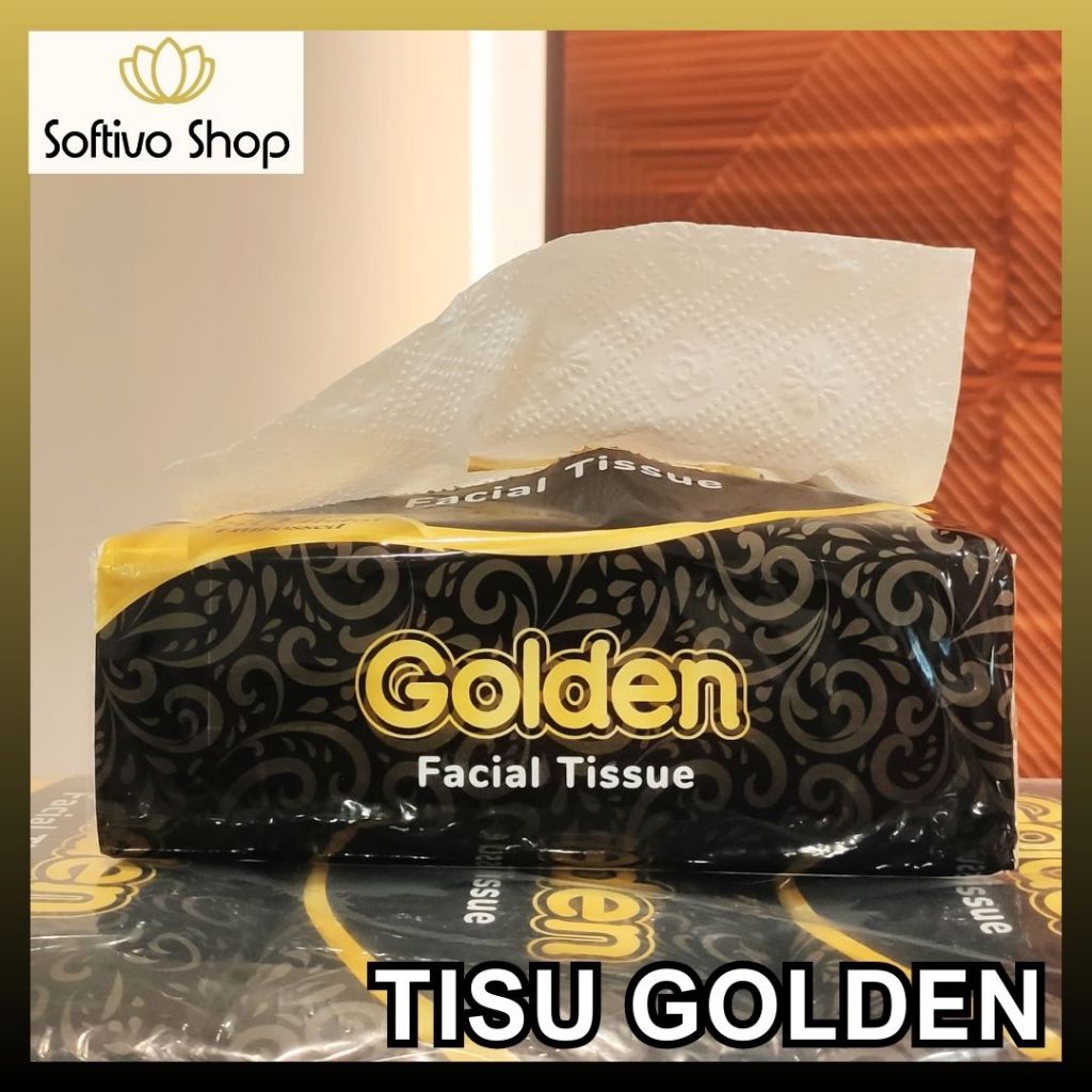 Jual Danipersik123 - Golden Facial Tissue 180 Sheets - Paket 30 Pcs ...