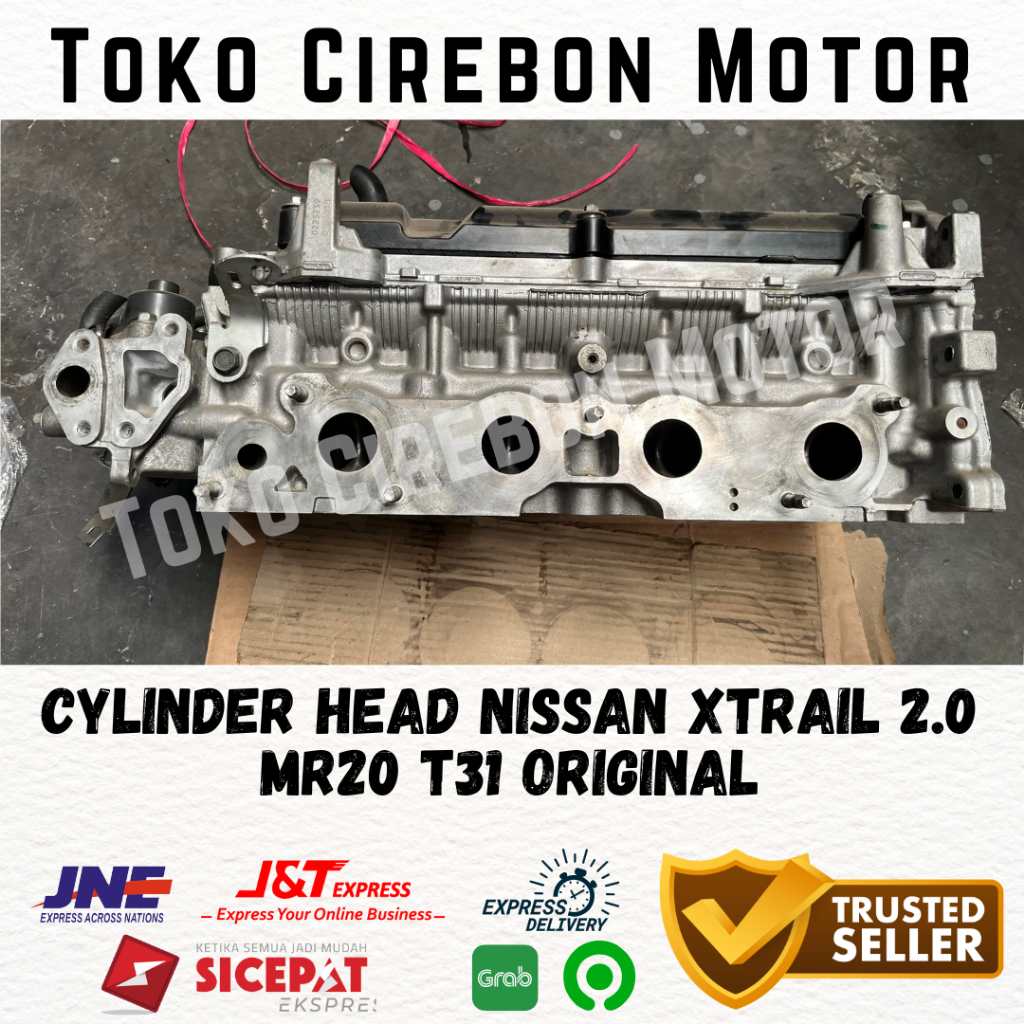Jual Cylinder Head Silinder Nissan Xtrail T31 2.0 2000cc MR20 Original | Shopee Indonesia