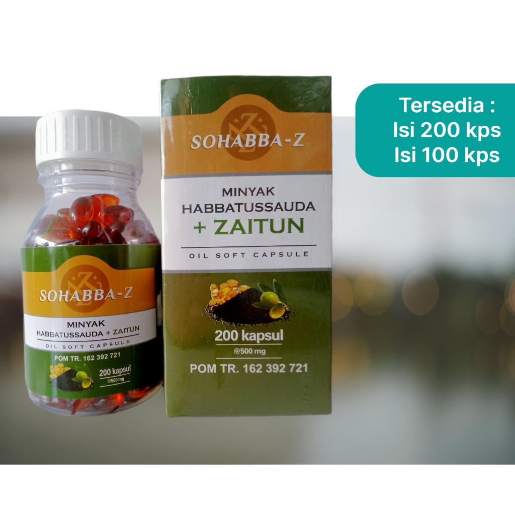 Jual SOHABBA-Z herbal kapsul habbatussauda oil 3 in 1 untuk daya tahan ...