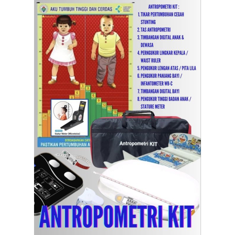 Jual Antropometri Kit / Antropometri Simple / Posyandu Kit ...