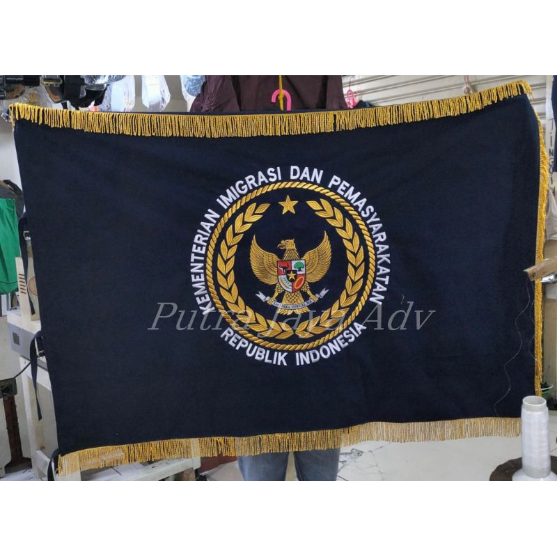 Jual Logo terbaru Bendera Pataka Kementerian Imigrasi dan ...