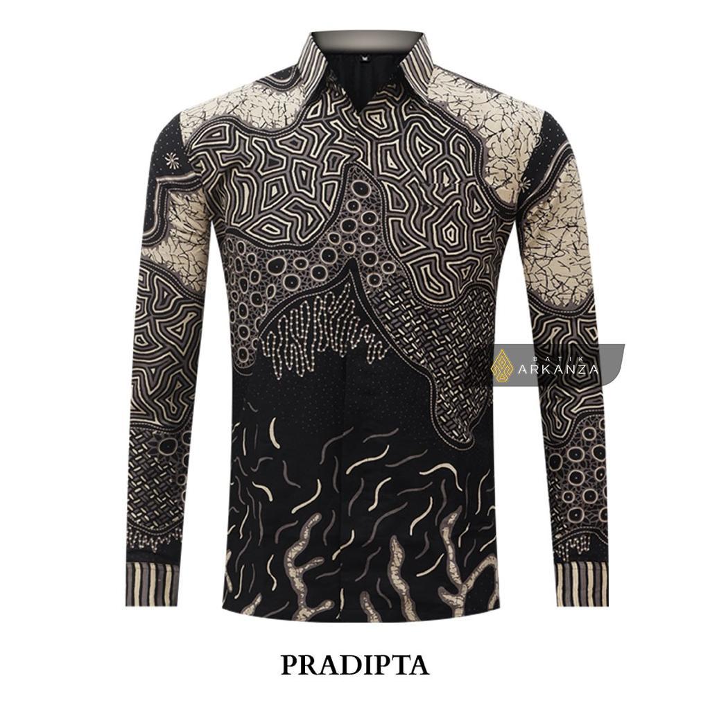 Jual Kemeja Batik Slimfit lapis furing premium Batik Arkanza Gudang INFL | Shopee Indonesia