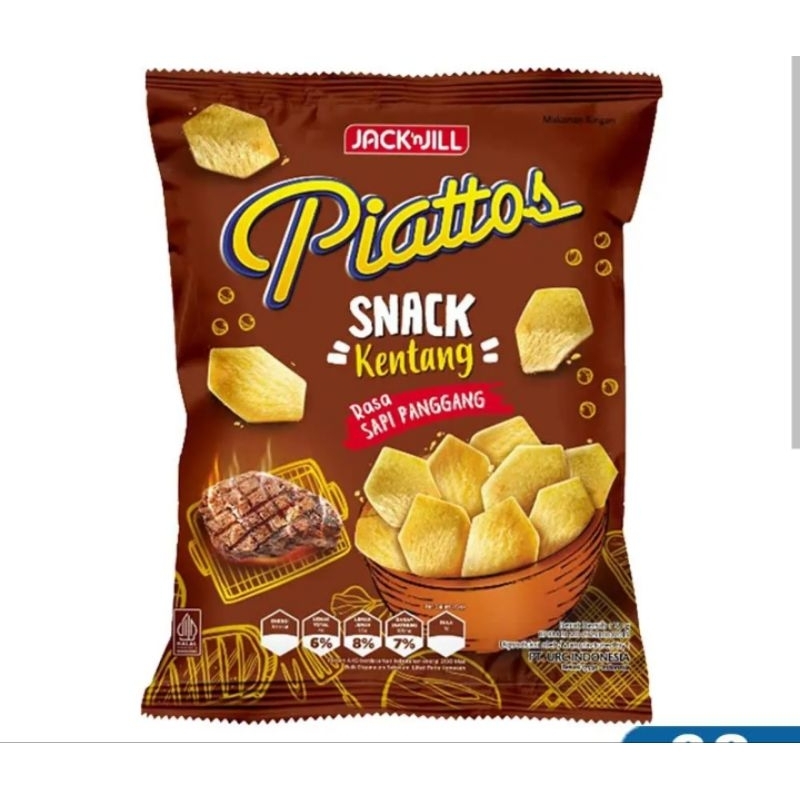 Jual Piatos 68 Gram ( sapi panggang ) Kemasan paling besar | Shopee ...