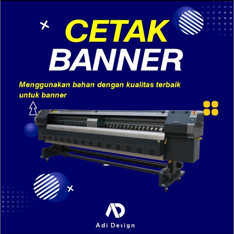 Jual Cetak Banner | Baliho | Spanduk (untuk ukuran 1 × 0,5 meter ...