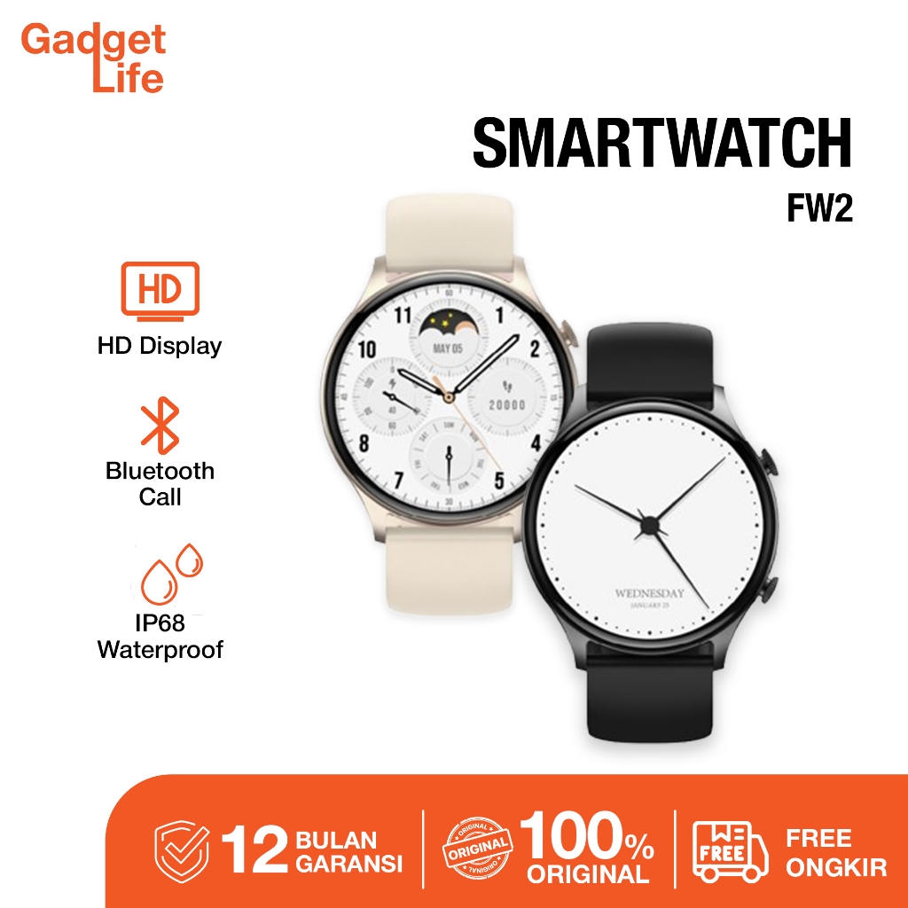 Jual Olike FW2 Smartwatch | Waterproof IP68 | GARANSI RESMI | Jam ...