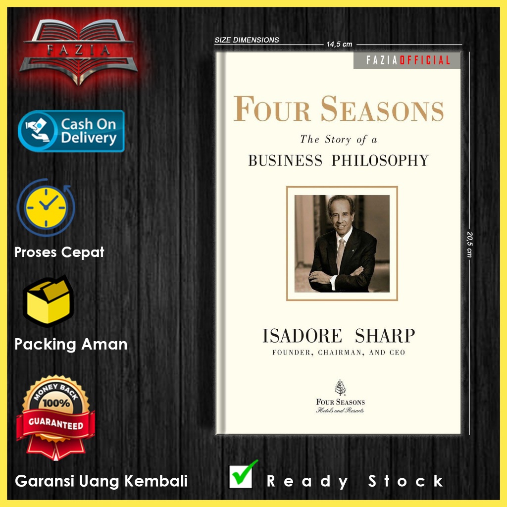 Jual Four Seasons by Isadore Sharp (English/Indonesia) | Shopee Indonesia