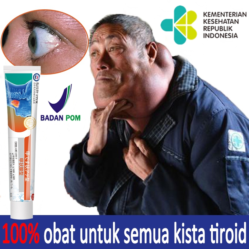 Jual obat benjolan di leher obat tiroid 20g Perawatan pembesaran tiroid ...