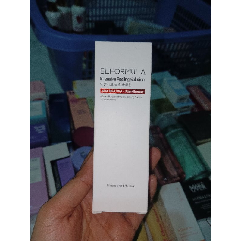 Jual ELFORMULA Intensive Peeling Solution AHA BHA Plant Extract ...