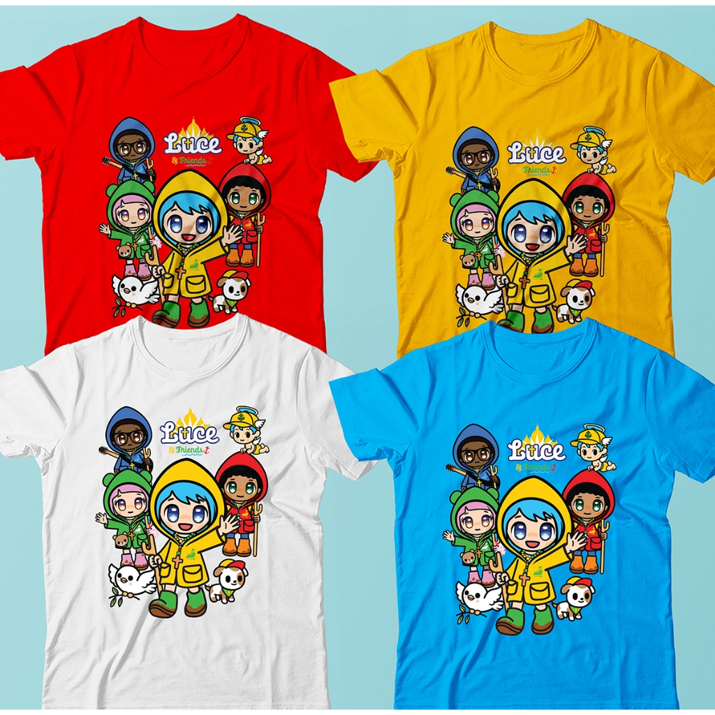 Jual T Shirt / Kaos Kristen & Katolik Edisi Luce Maskot Tahun Yubileum ...