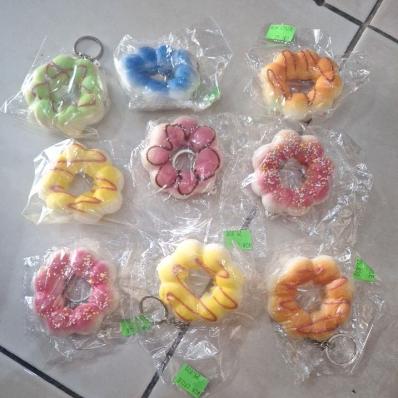 Jual SQUISHY DONAT BUNGA | Shopee Indonesia