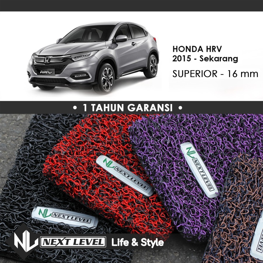 Jual KARPET MOBIL PREMIUM NEXT LEVEL HONDA HRV GEN2 2015-2021 ...