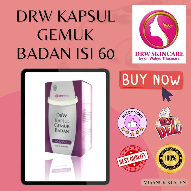 Jual PENGGEMUK BADAN DRW SKINCARE | Shopee Indonesia