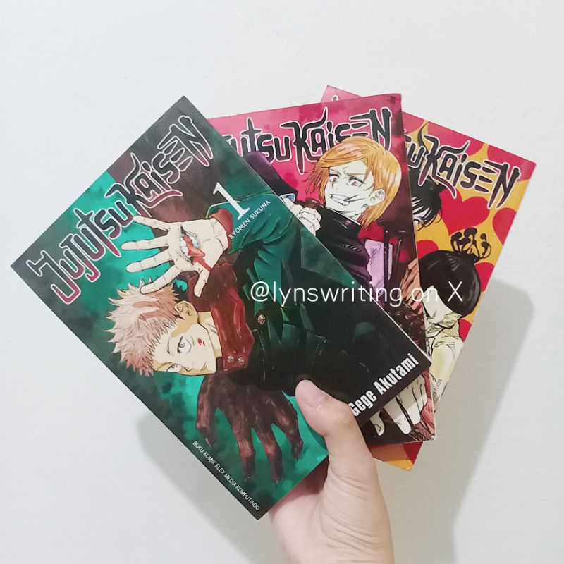 Jual [WTS] komik manga jujutsu kaisen jjk haikyuu hq preloved | Shopee Indonesia