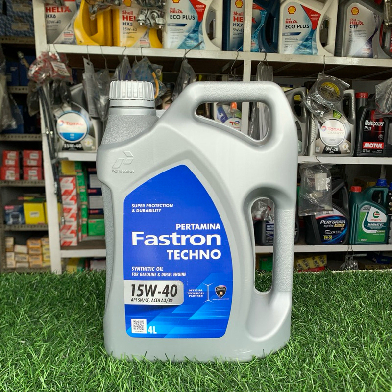 Jual OLI FASTRON TECHNO SAE 15W-40 API SN /GF5 OLI MOBIL PERTAMINA 100% ORIGINAL | Shopee Indonesia