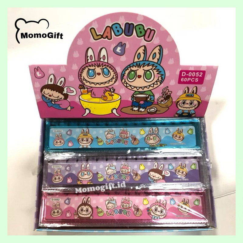 Jual Penggaris Transparan Karakter 15 Cm Labubu Capybara Lucu | Shopee ...