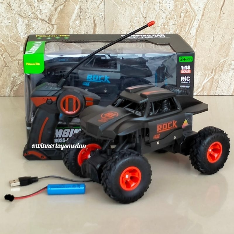 Jual Mainan Mobil Rc Climbing Car Cross Country 4x4 / Off-road Rc Car / Mobil Jeep Remote ...