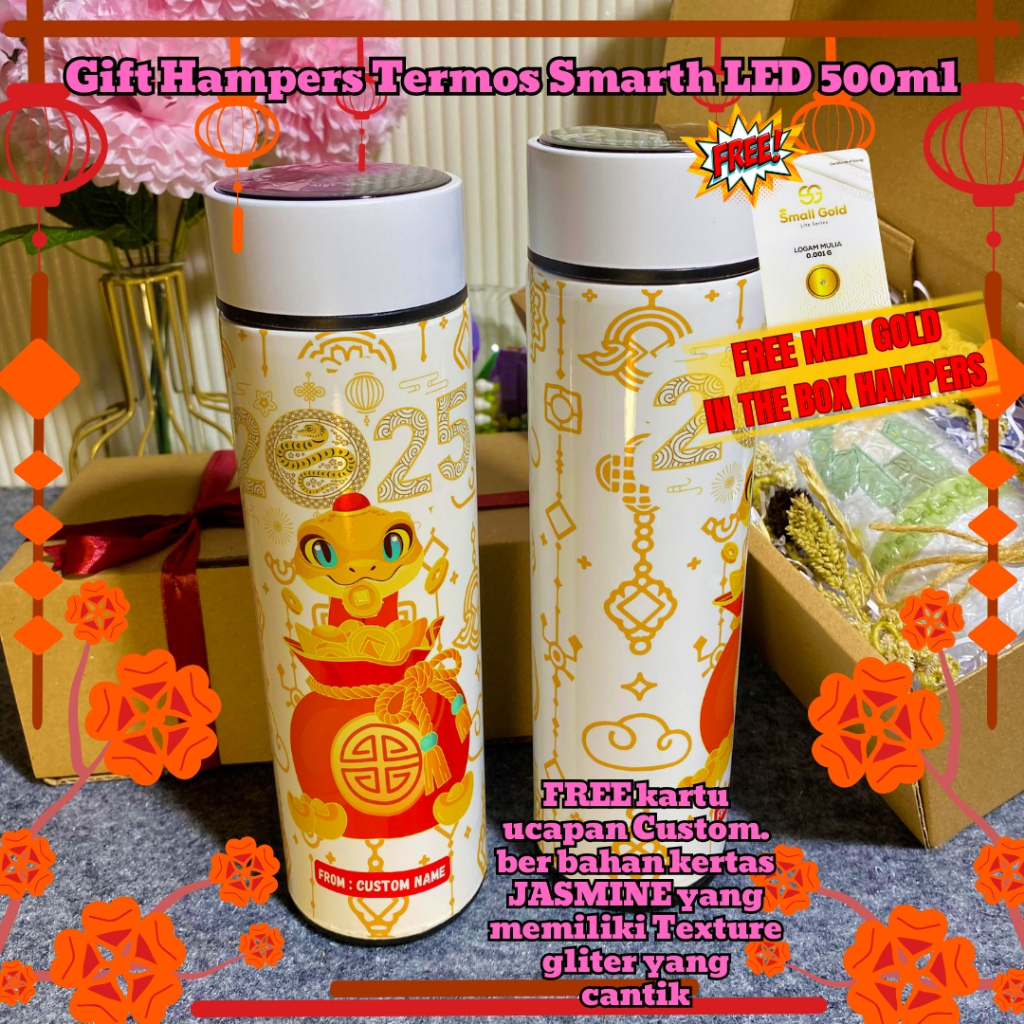 Jual KADO / HADIAH / HAMPERS IMLEK TUMBLER / TERMOS SMARTH LED CUSTOM ...