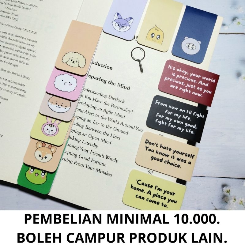 Jual Magnetik bookmark/ pembatas buku magnetik Seventeen SVT Miniteen ...