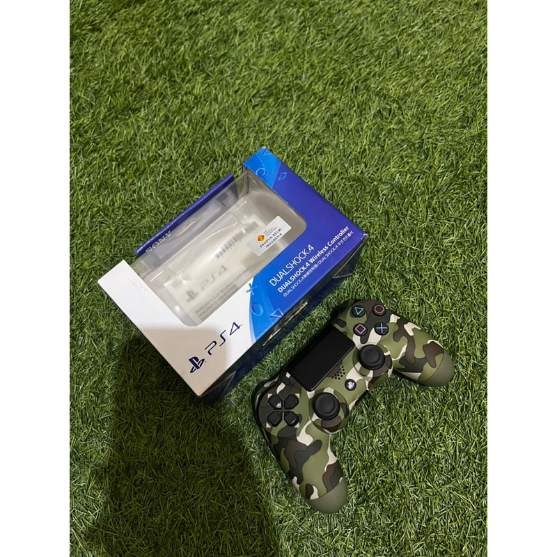 Jual stik PS 4 camouflage original sony indonesia second | Shopee Indonesia