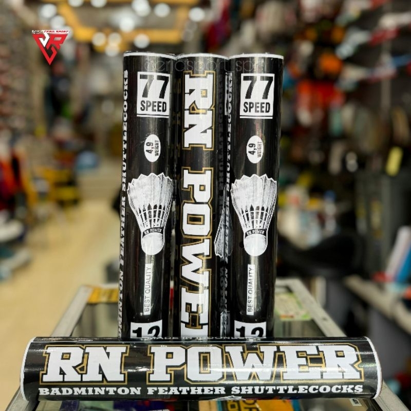 Jual SHUTTLECOCK BADMINTON RN POWER HITAM PREMIUM QUALITY | Shopee ...