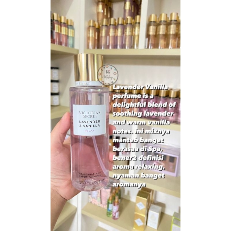 Jual Victoria Secret Body Mist Lavender & Vanilla / VS Body Mist (BPOM ...