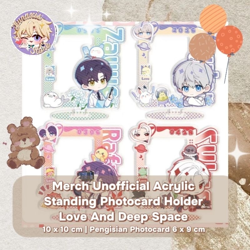 Jual Unofficial Merch Akrilik Standee Photocard Holder Love and Deep ...