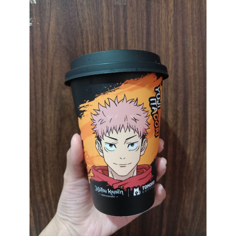 Jual Tomoro coffee X JJK cup Yuji | Shopee Indonesia