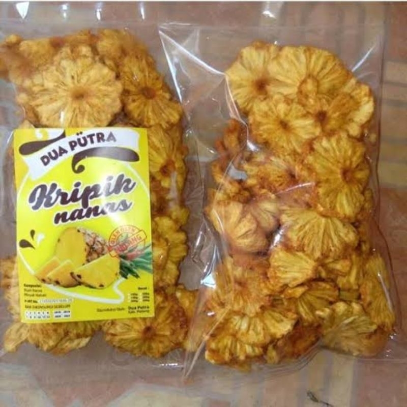 Jual keripik Buah Nanas dari Buah Asli - Snack Diet Buah Sayur Fruit Chips | Shopee Indonesia