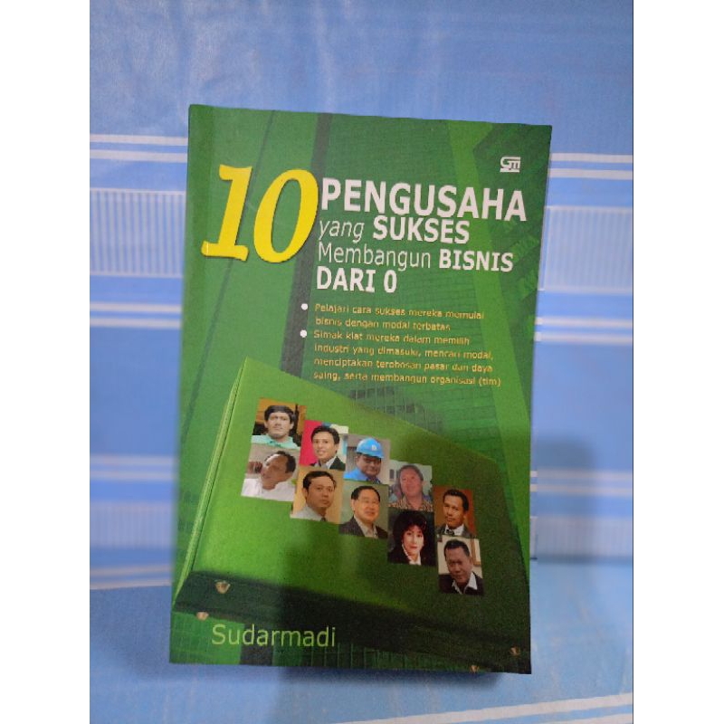 Jual 10 PENGUSAHA YANG SUKSES MEMBANGUN BISNIS DARI 0 by sudarmadi | Shopee Indonesia