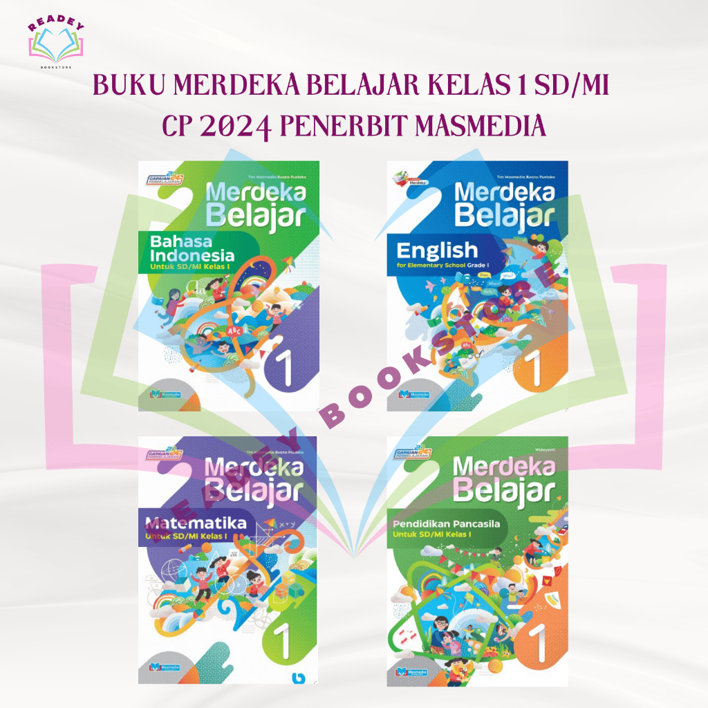 Jual BUKU MERDEKA BELAJAR KELAS 1 SD/MI KURIKULUM MERDEKA CP 2024 MASMEDIA | Shopee Indonesia