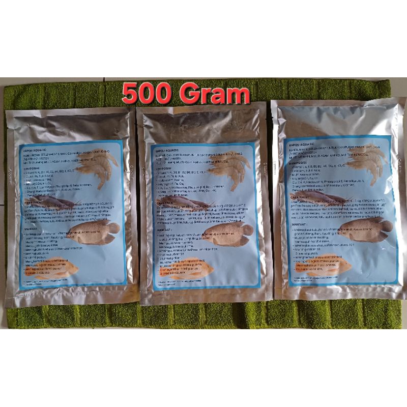 Jual Premix - Premix KRPQU AQUATIC 500 Gram - Premix ikan - Premix ...