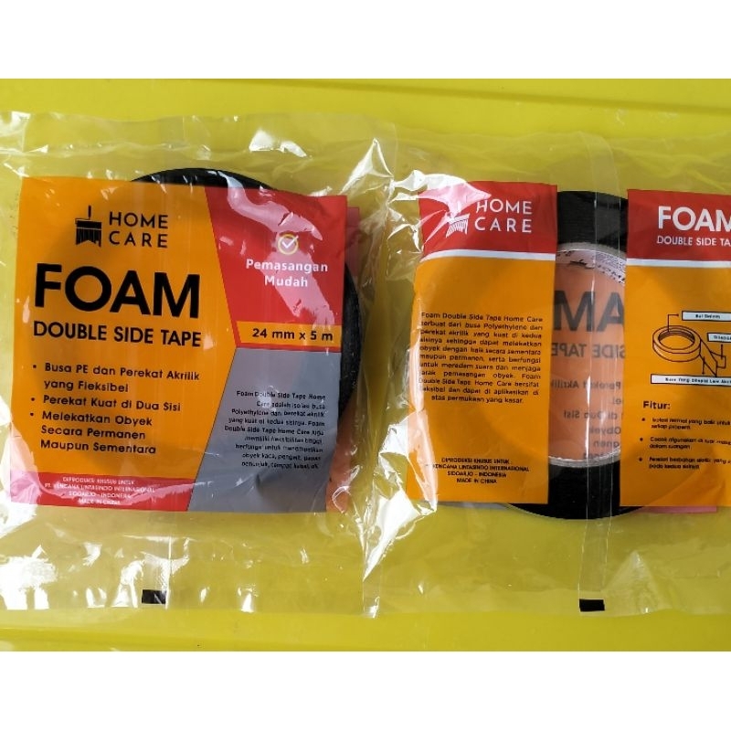 Jual isolasi bolak balik gabus 1' home care,isolasi double foam home ...