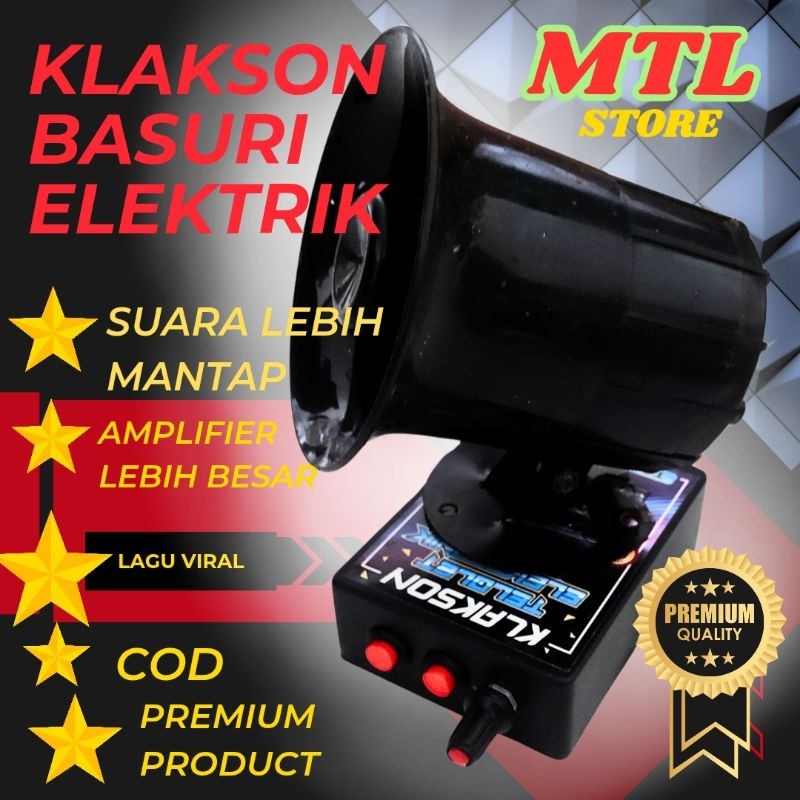 Jual KLAKSON BASURI TELOLET AMPLIFIER BESAR SUARA KERAS 12 - 18 NOT ...