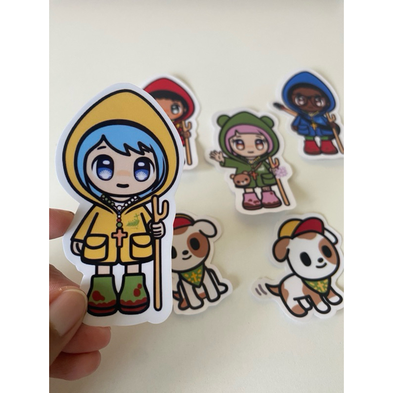 Jual Stiker LUCE Yubelium 2025 Anime Maskot Katolik Vatikan | Shopee ...