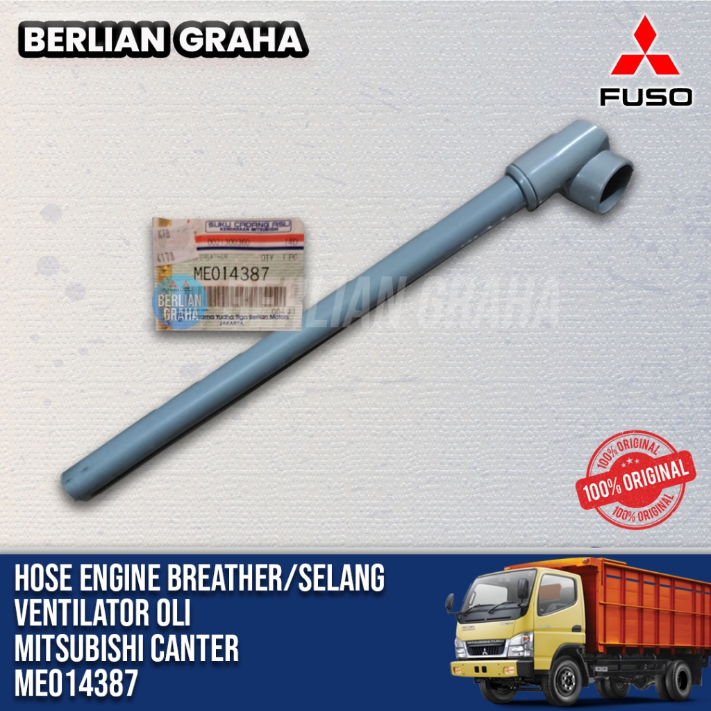 Jual Selang Hawa / Ventilator Oli Canter Original Mitsubishi | ME014387 ...