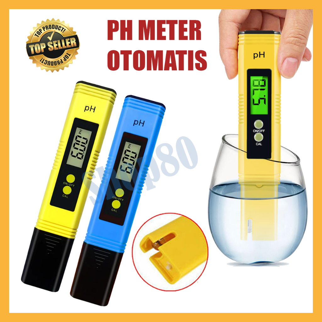 Jual PH Meter Kalibrasi Otomatis Digital Tester Automatic Calibration ...