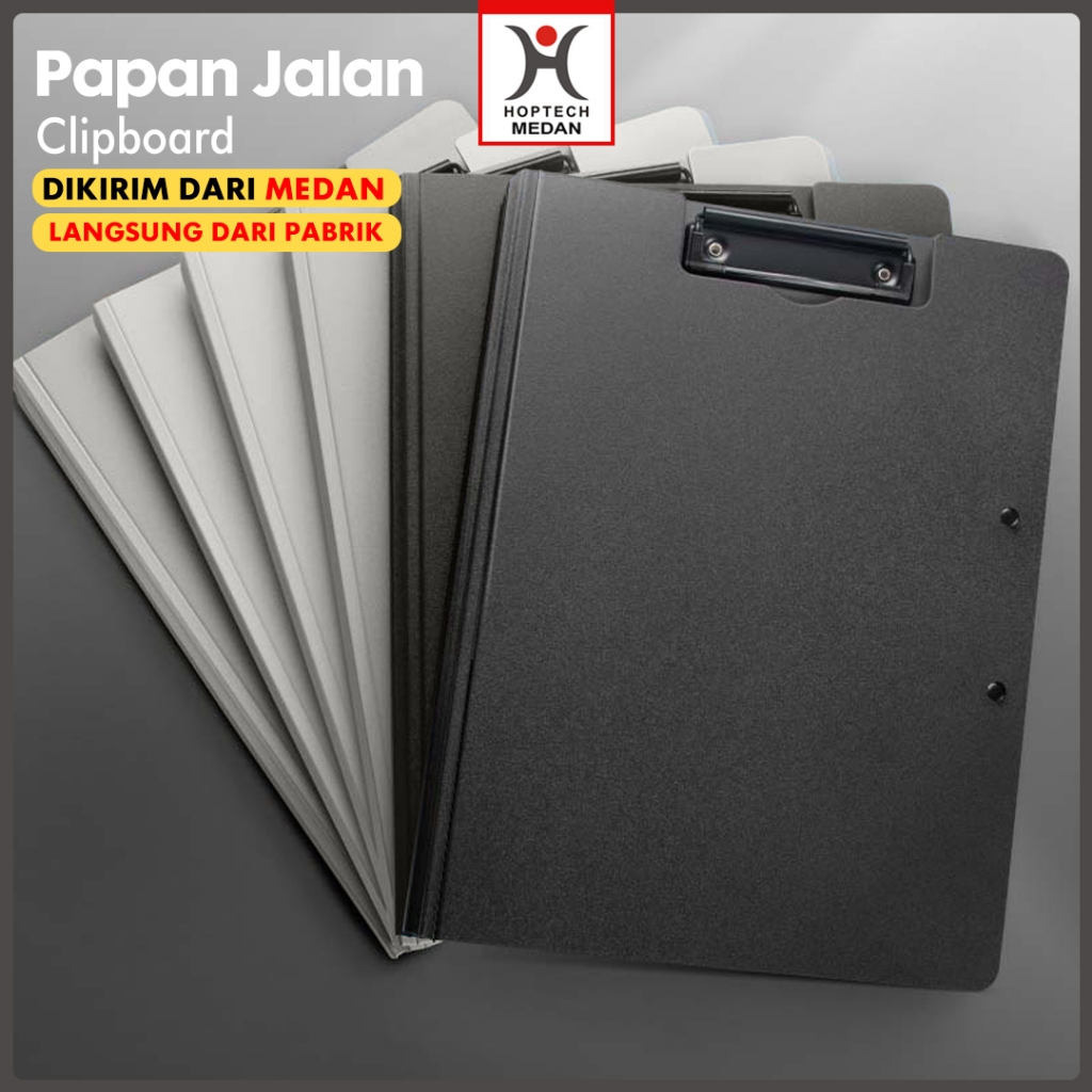 Jual Hoptech Medan - Papan Jalan 2 in 1 Clipboard Aesthetic Papan Ujian ...
