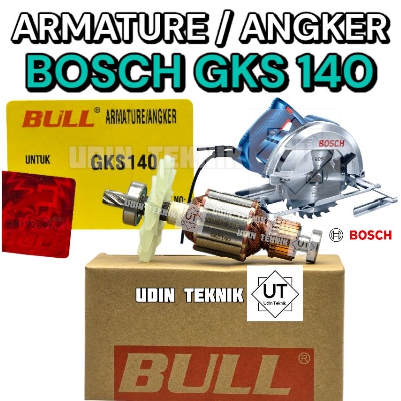 Jual ARMATURE BOSCH GKS 140 ANGKER MESIN CIRCULAR SAW 7" BOSCH GKS140 ...