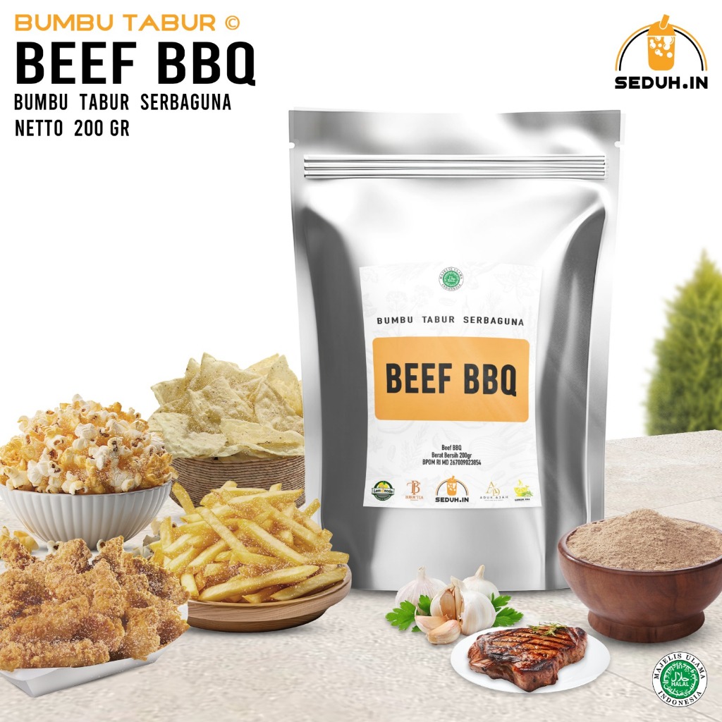 Jual Bumbu Tabur Serbaguna Beef BBQ Netto 200 GR / Makanan Cemilan ...