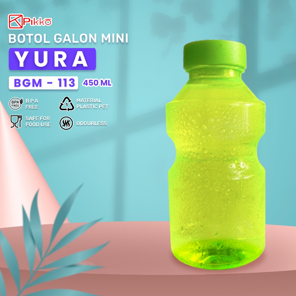 Jual Botol Galon minum Mini Yura pikkot BGM -113 450 ML | Shopee Indonesia