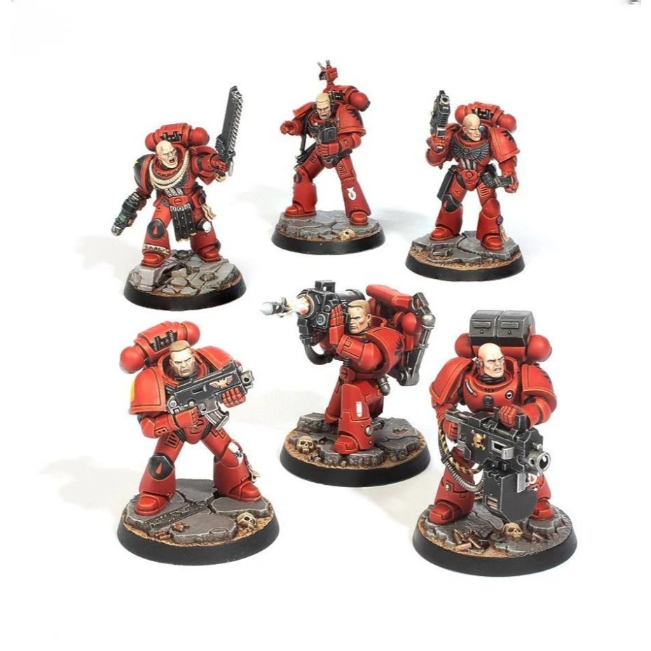 Jual Warhammer 40k Space Marine Heroes Blood Angels 1 set | 6 Minis Vol ...