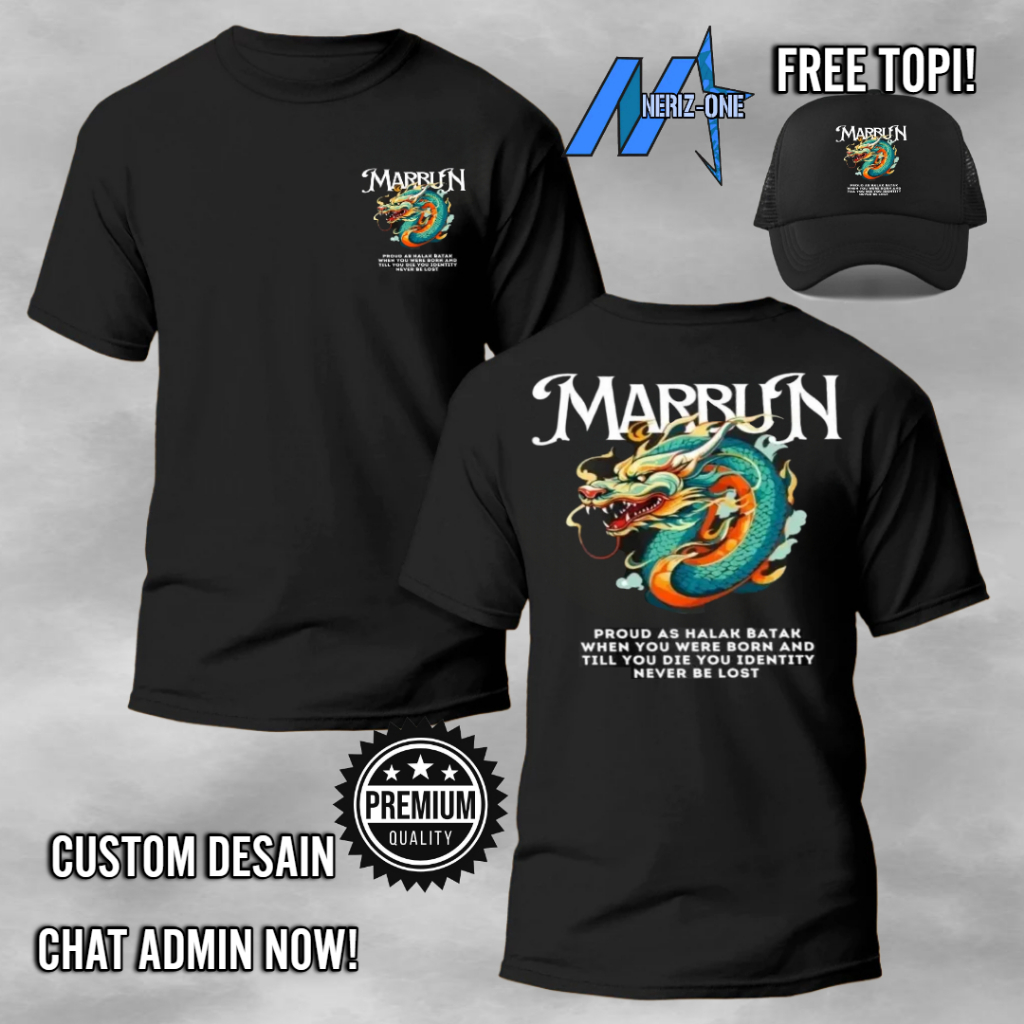 Jual KAOS BATAK MARGA MARBUN KEREN TERBARU READY WARNA KAOS LAINNYA ...