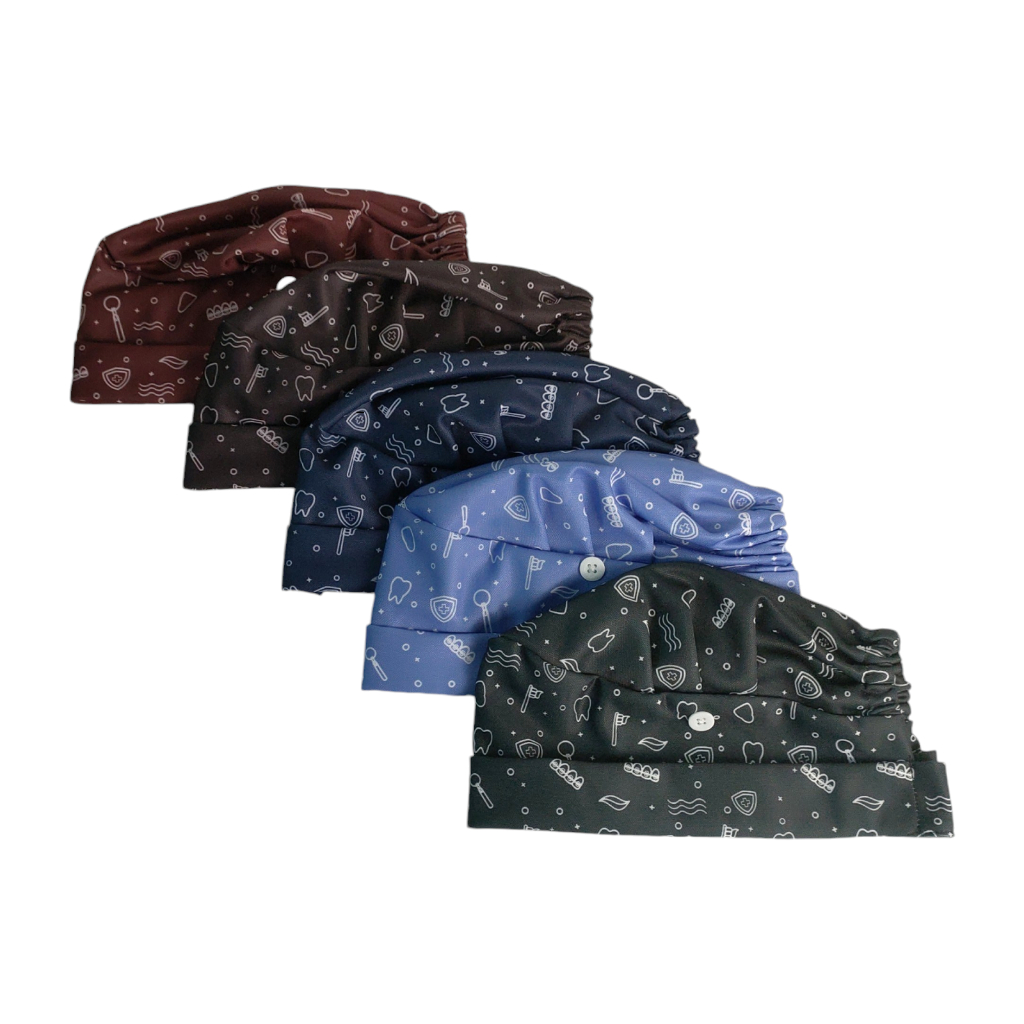 Jual Headcap Kain New Generation DOODLE drg Desain Gigi Tooth Teeth ...