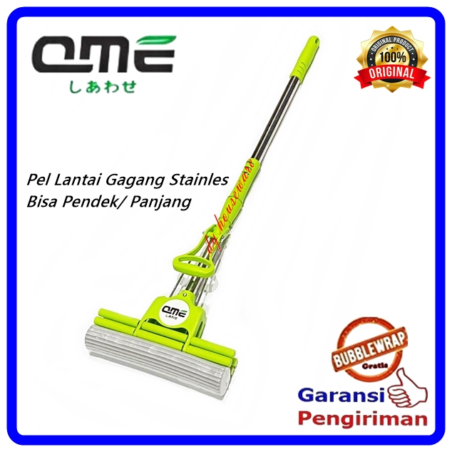 Jual Pel Lantai Busa Bisa Panjang Pendek Gagang Stainless Alat Pel ...