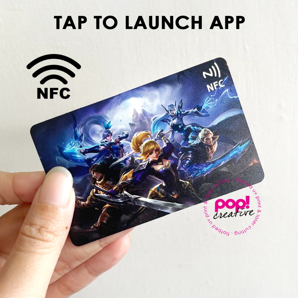 Jual Kartu NFC Mobile Legends Tap to launch app custom | Shopee Indonesia