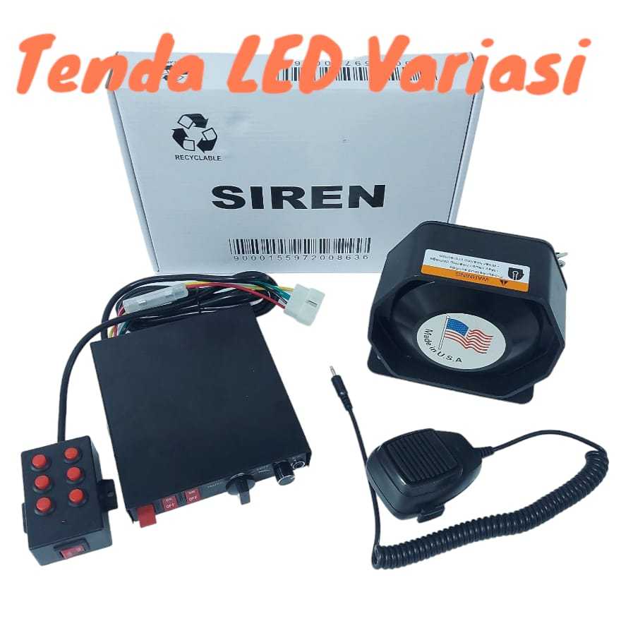 Jual AMPLIE CJB 200W JUMPER 6 TOMBOL + TOA 200W (1 SET)/SIREN PATWAL ...